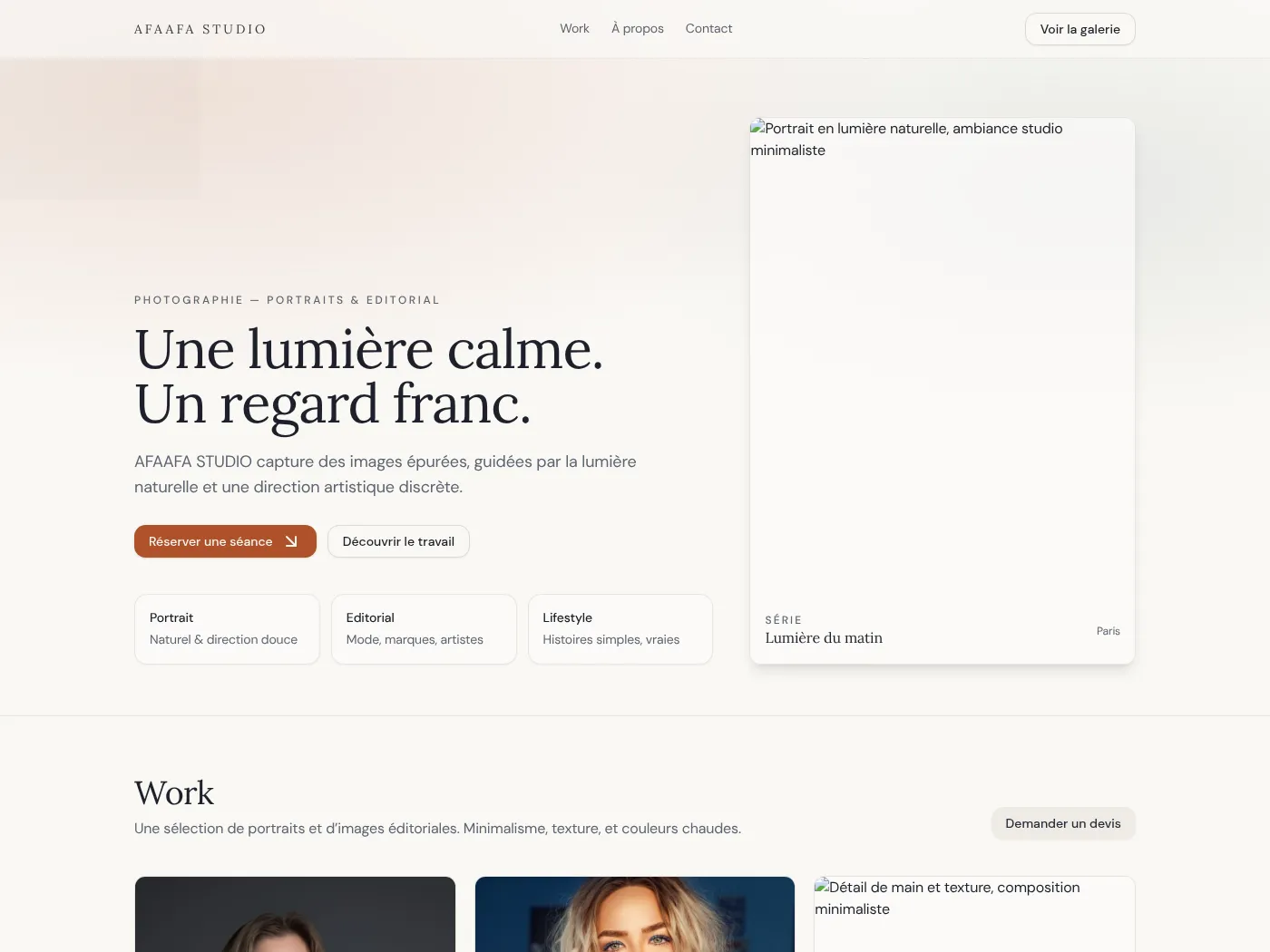 AFAAFA Studio Portfolio