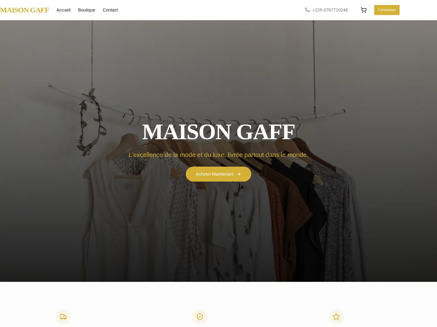 Affiche Shop Site