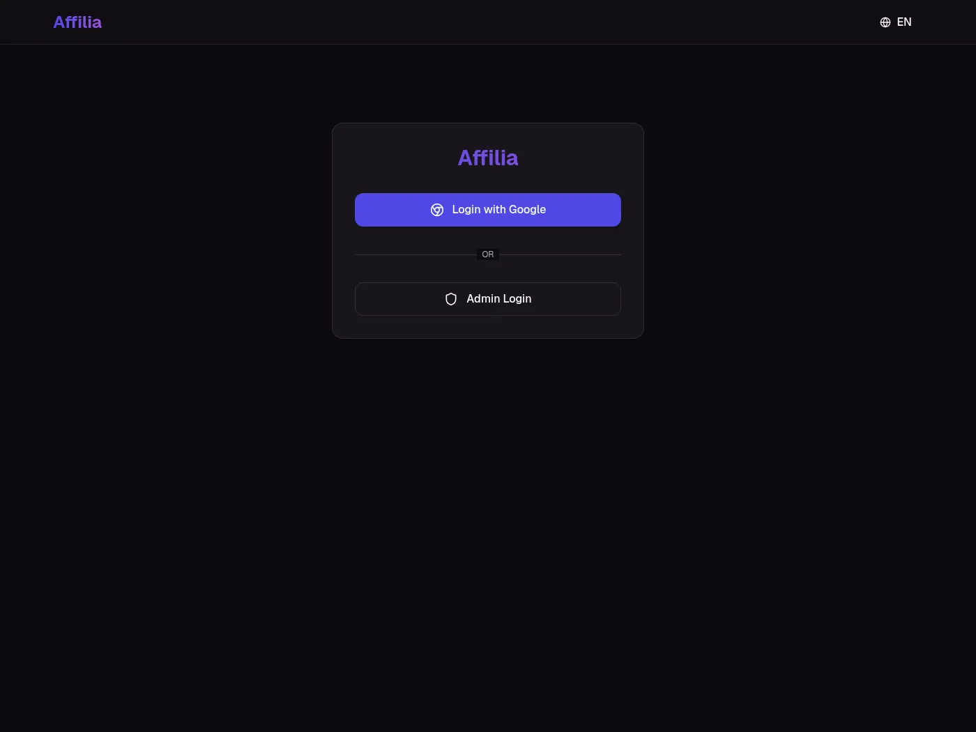Affilia Affiliate Platform