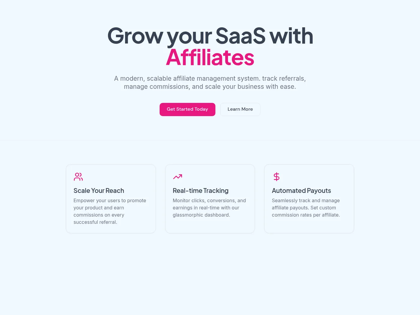 Affilite Flow SaaS