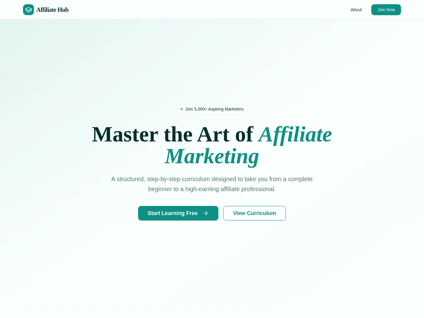 Affiliate Study Hub