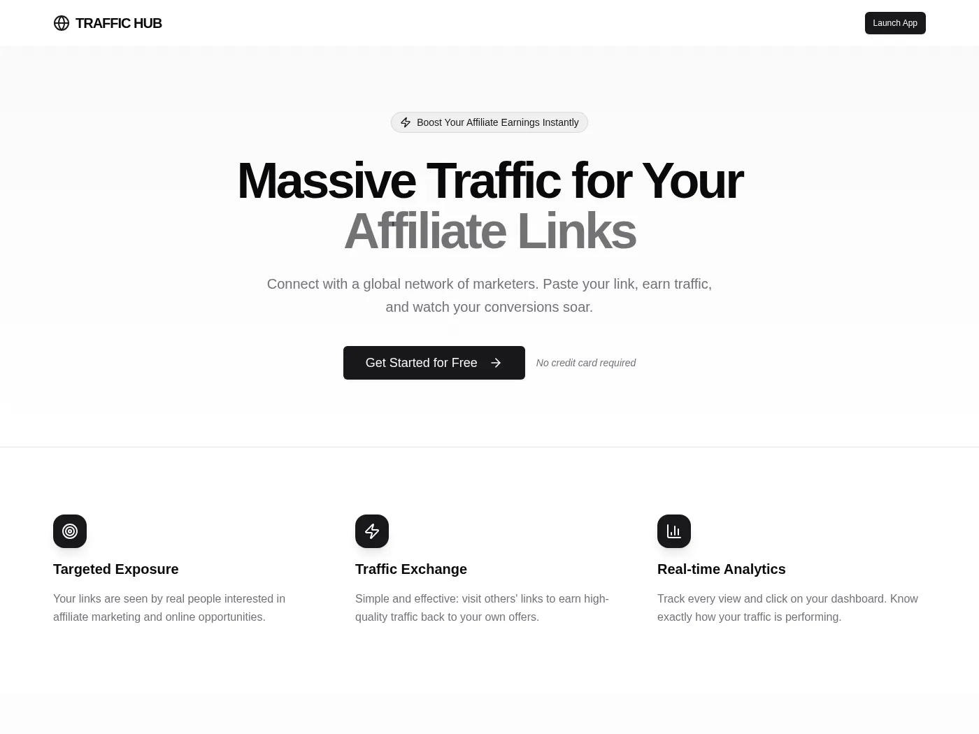 Affiliate Traffic Hub