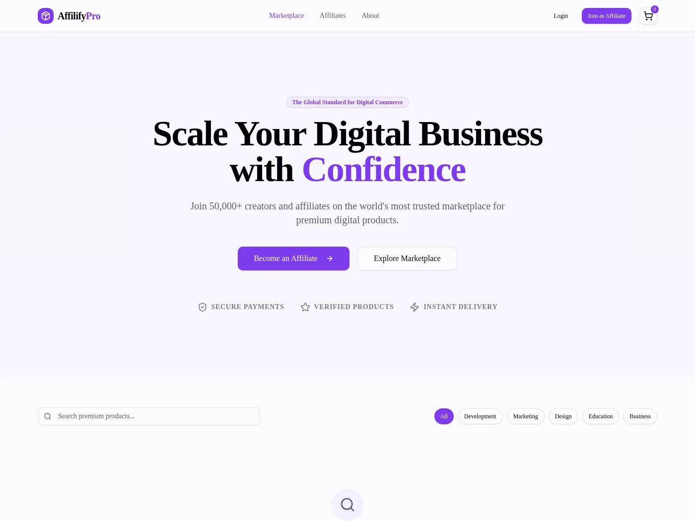 Affilify Marketplace Pro