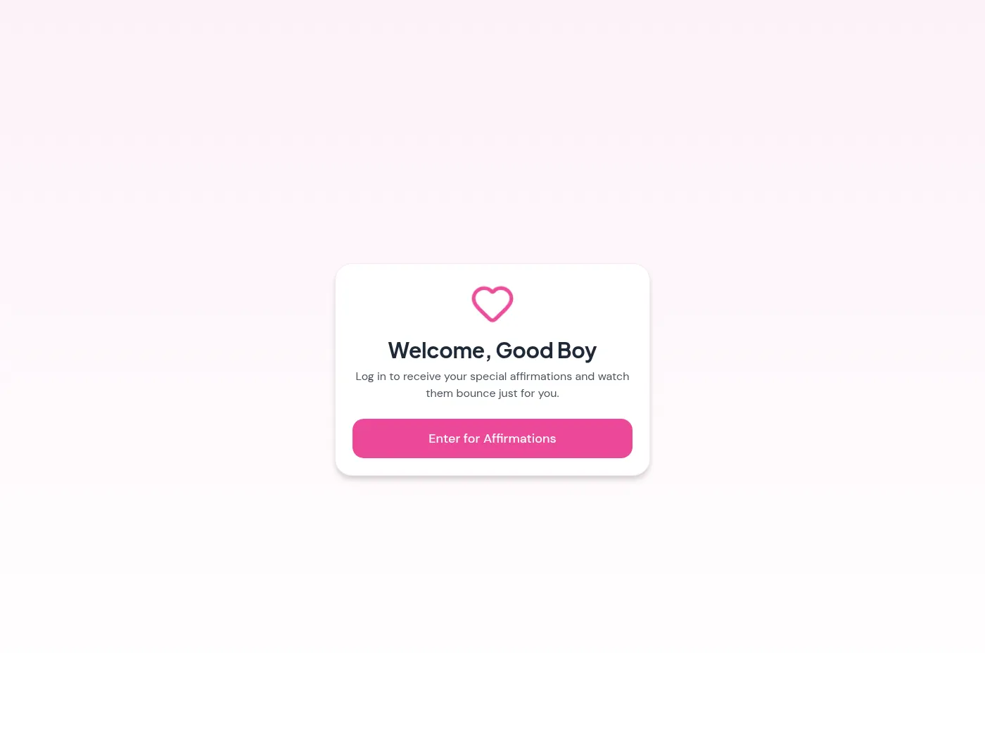 Cheerful Affirmation App