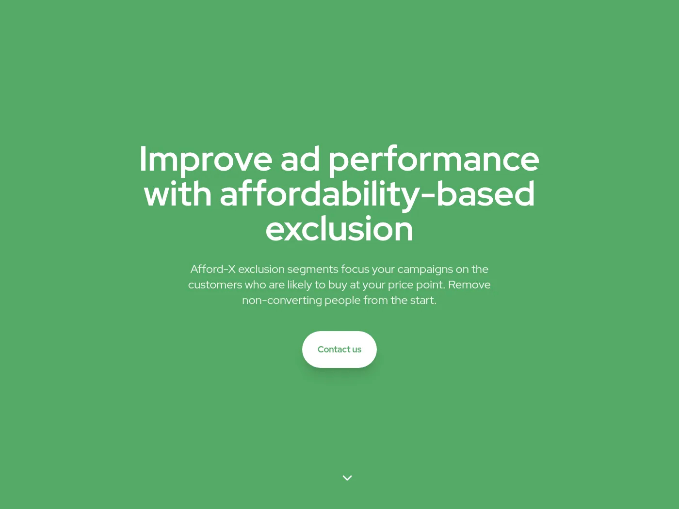 Afford-X One Page Site
