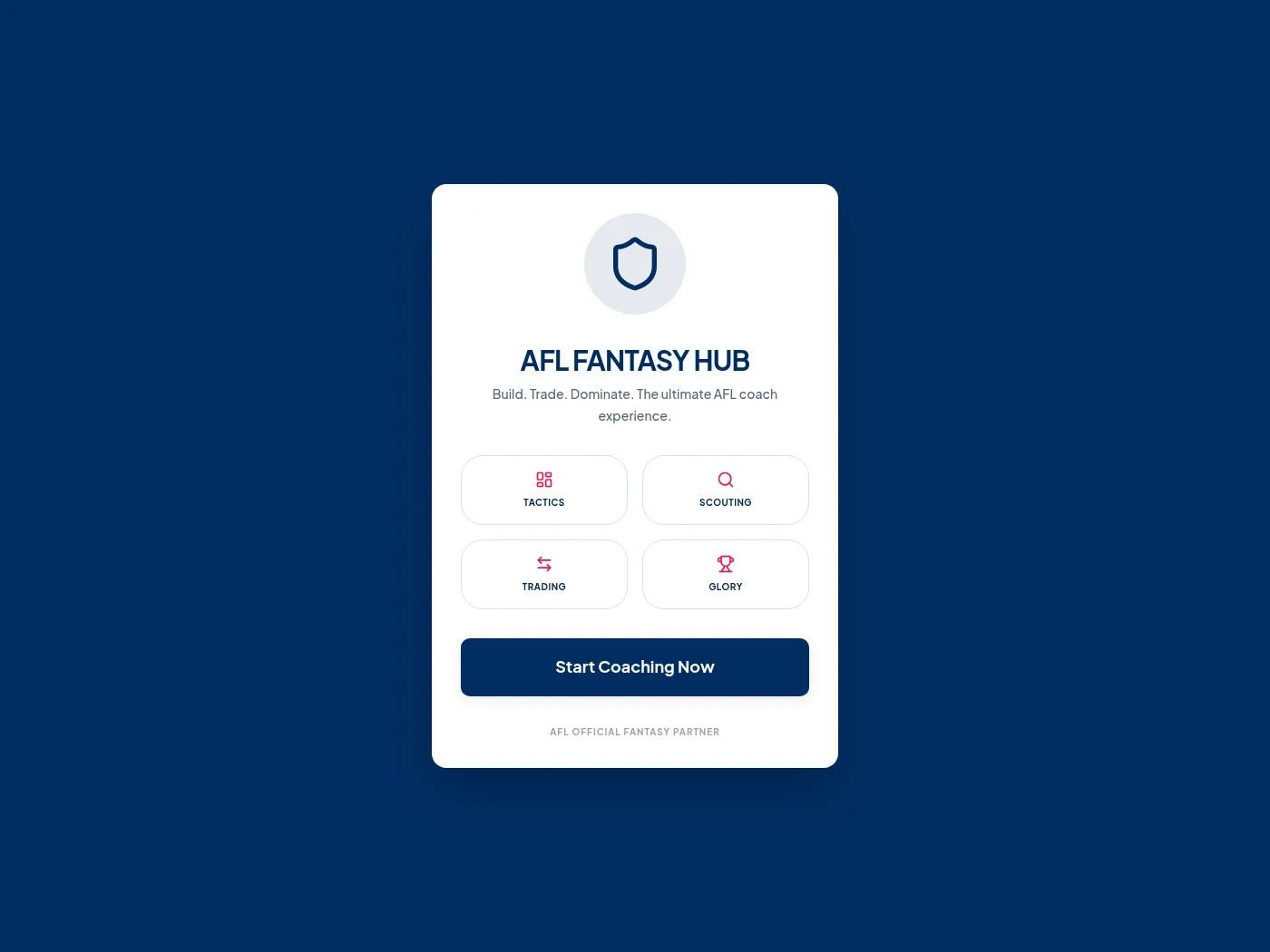 AFL Fantasy League Hub