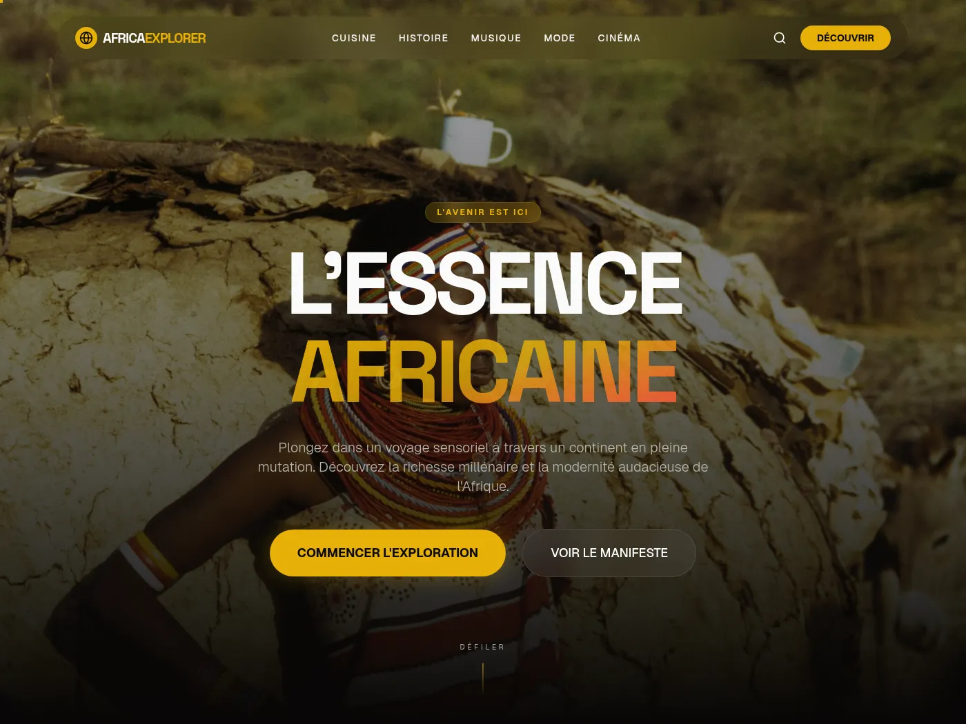 Africa Culture Explorer