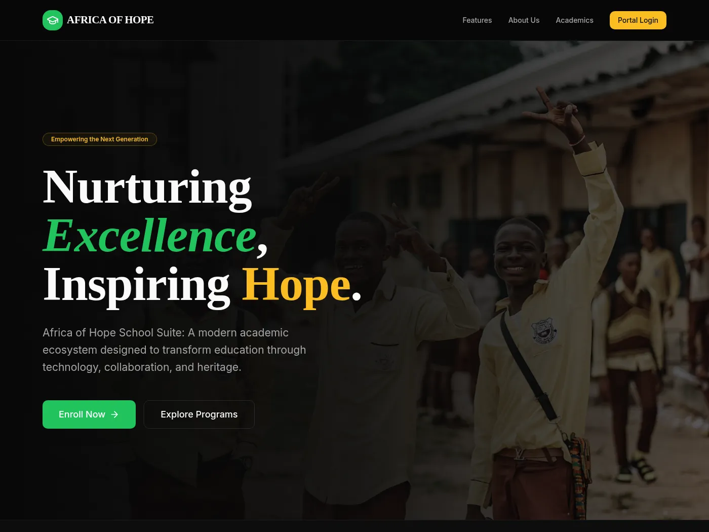 Africa of Hope School Suite
