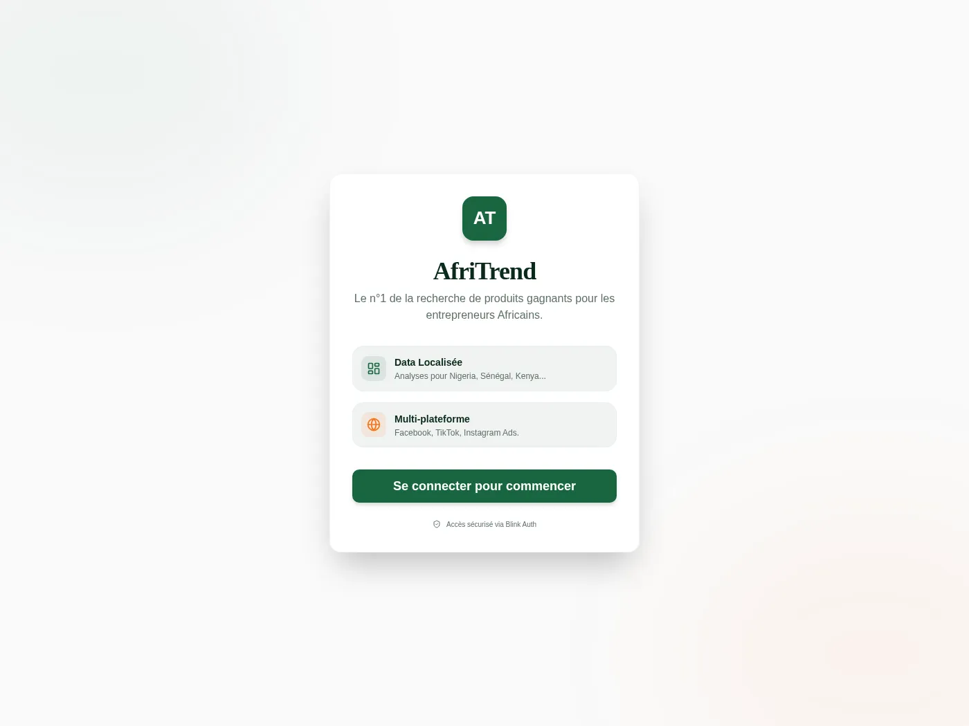 Africa Product Finder