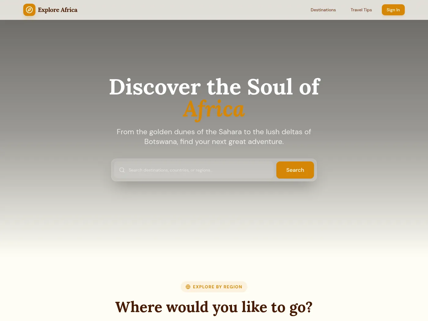 Explore Africa Guide