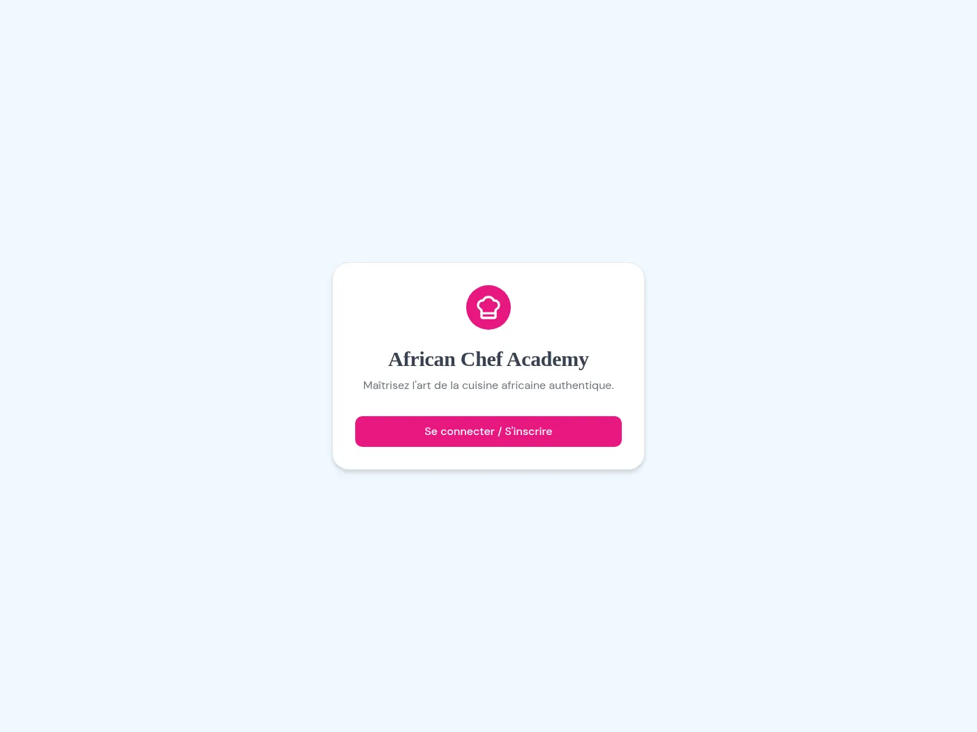 African Chef Academy