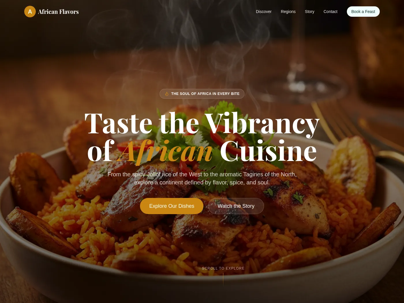 Vibrant African Flavors