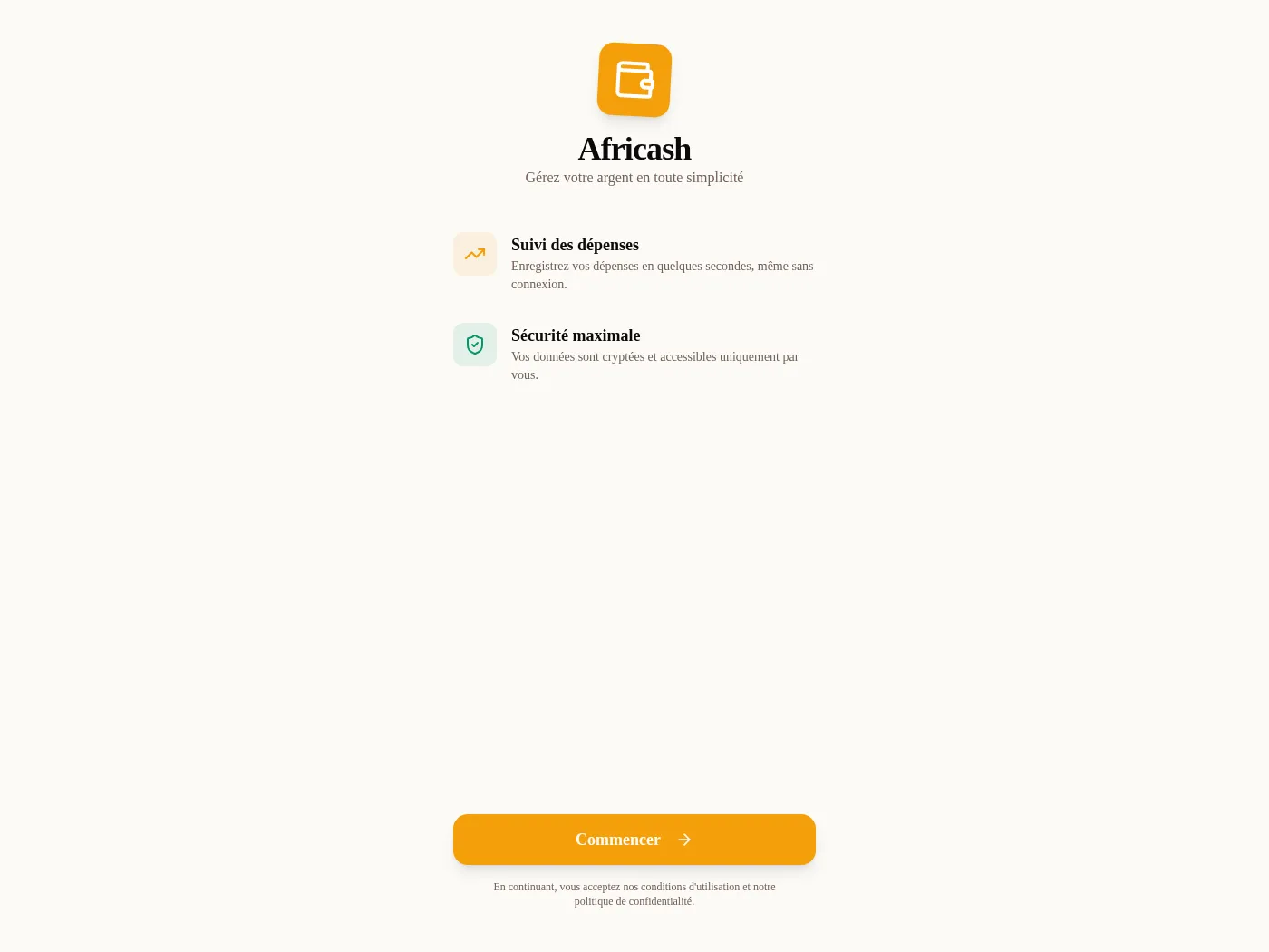 Africash Expense Tracker