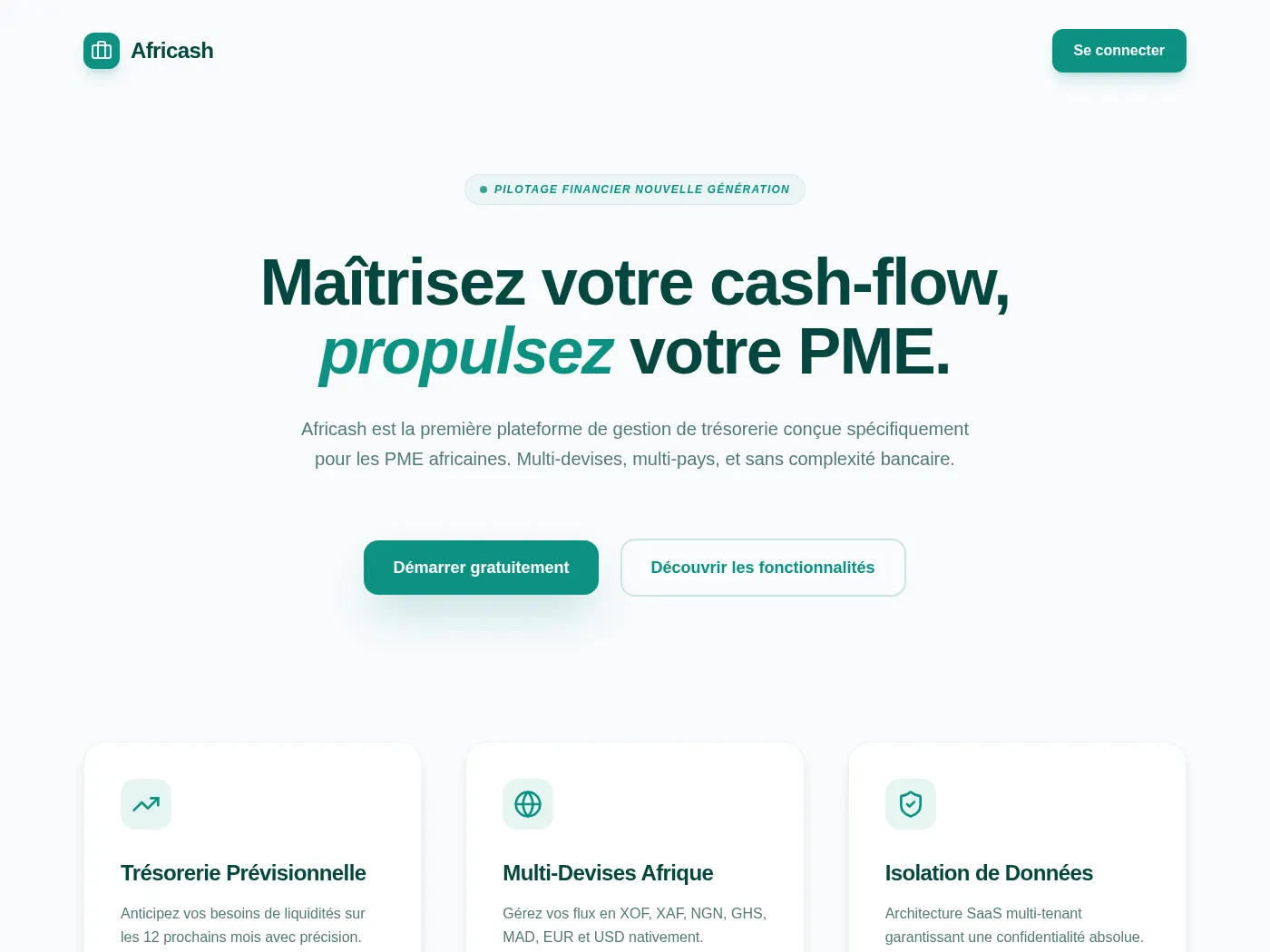 Africash SaaS Suite