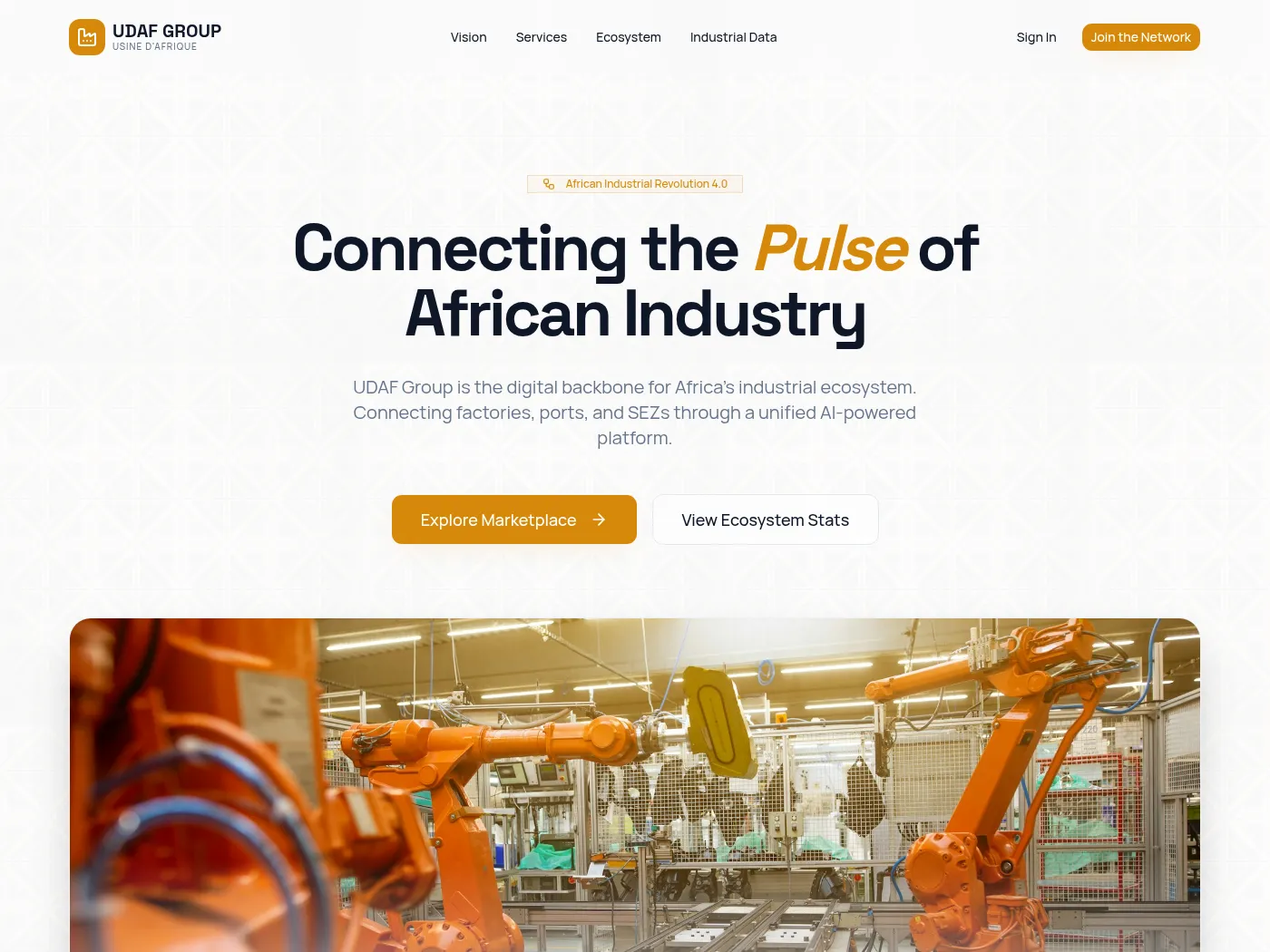 Usine d'Afrique