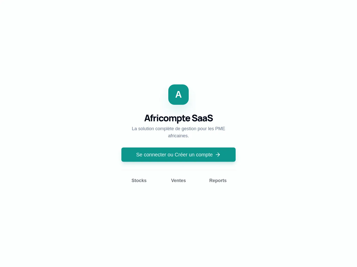 Africompte SaaS Manager
