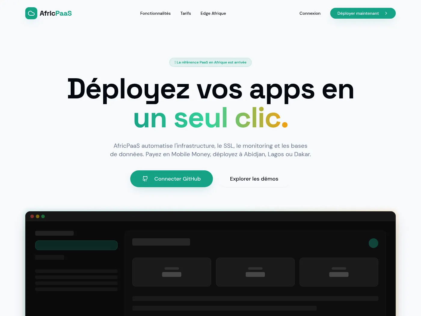 AfricPaaS Platform