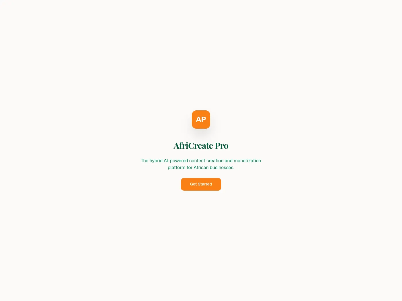 AfriCreate Pro