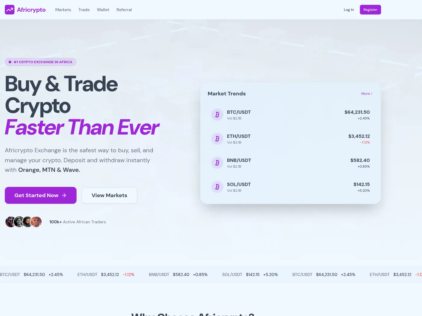 Africrypto Exchange