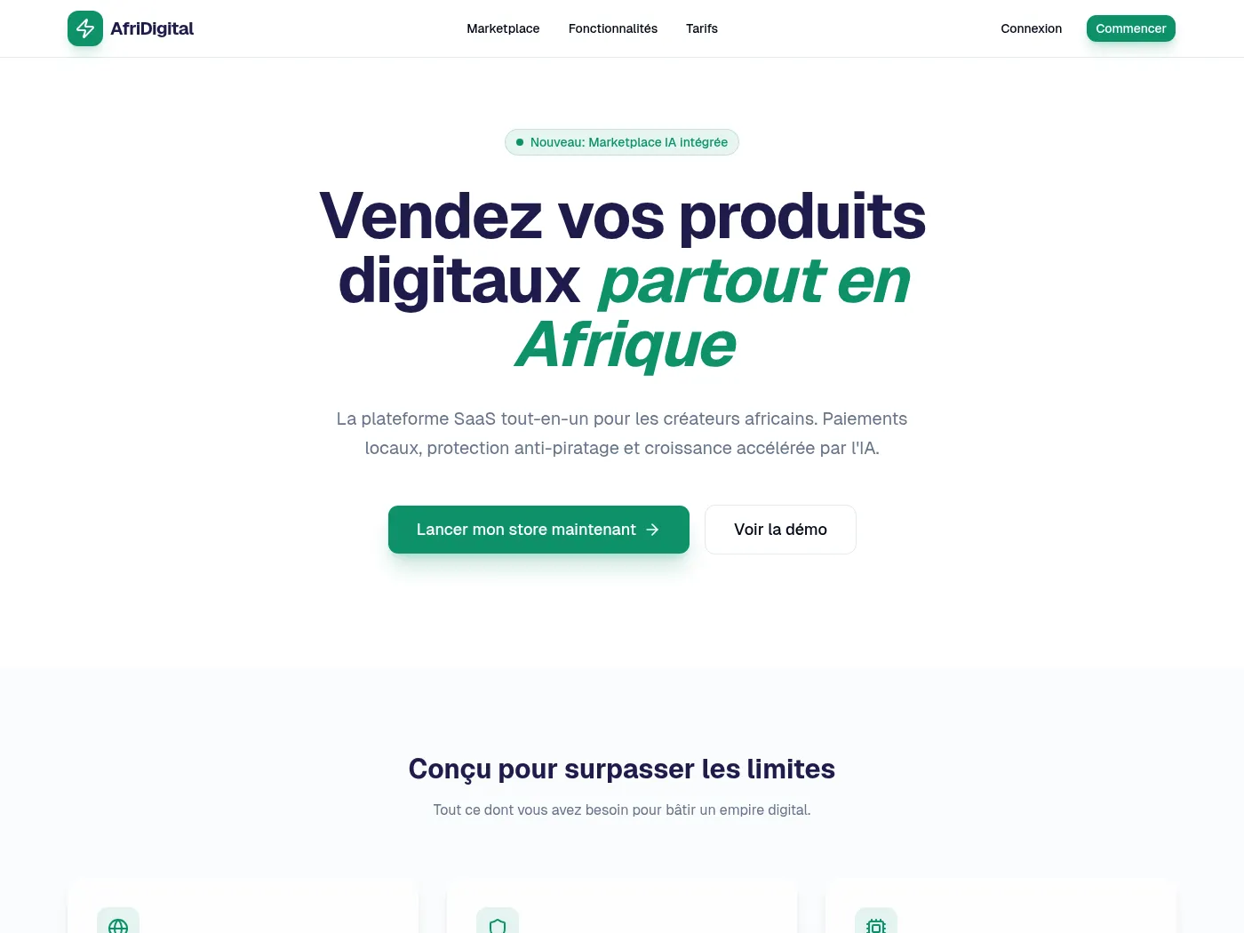 AfriDigital Marketplace