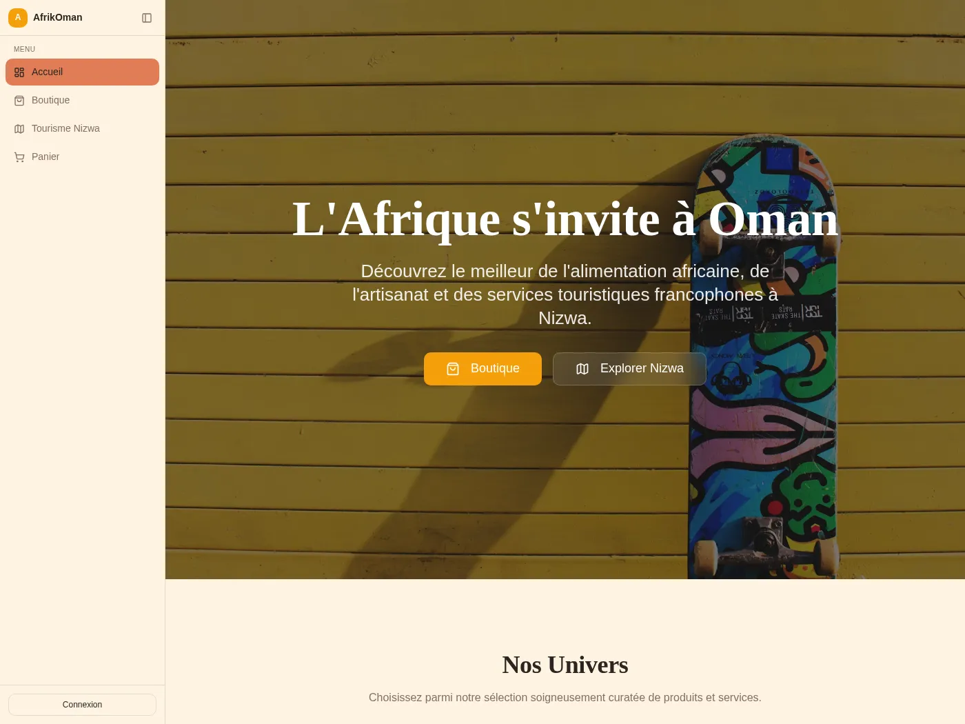 AfrikOman Marketplace