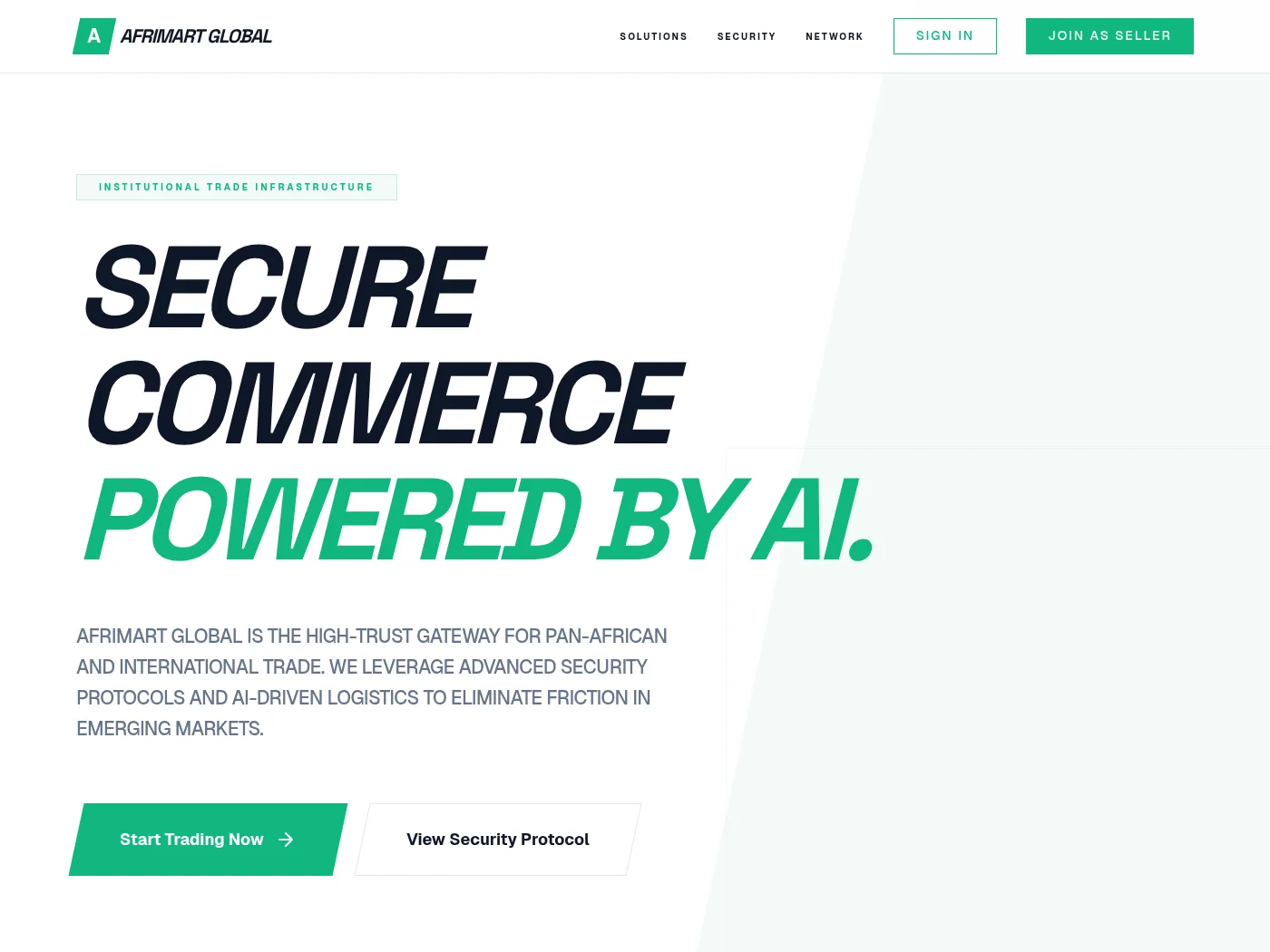 Afrimart Global Platform