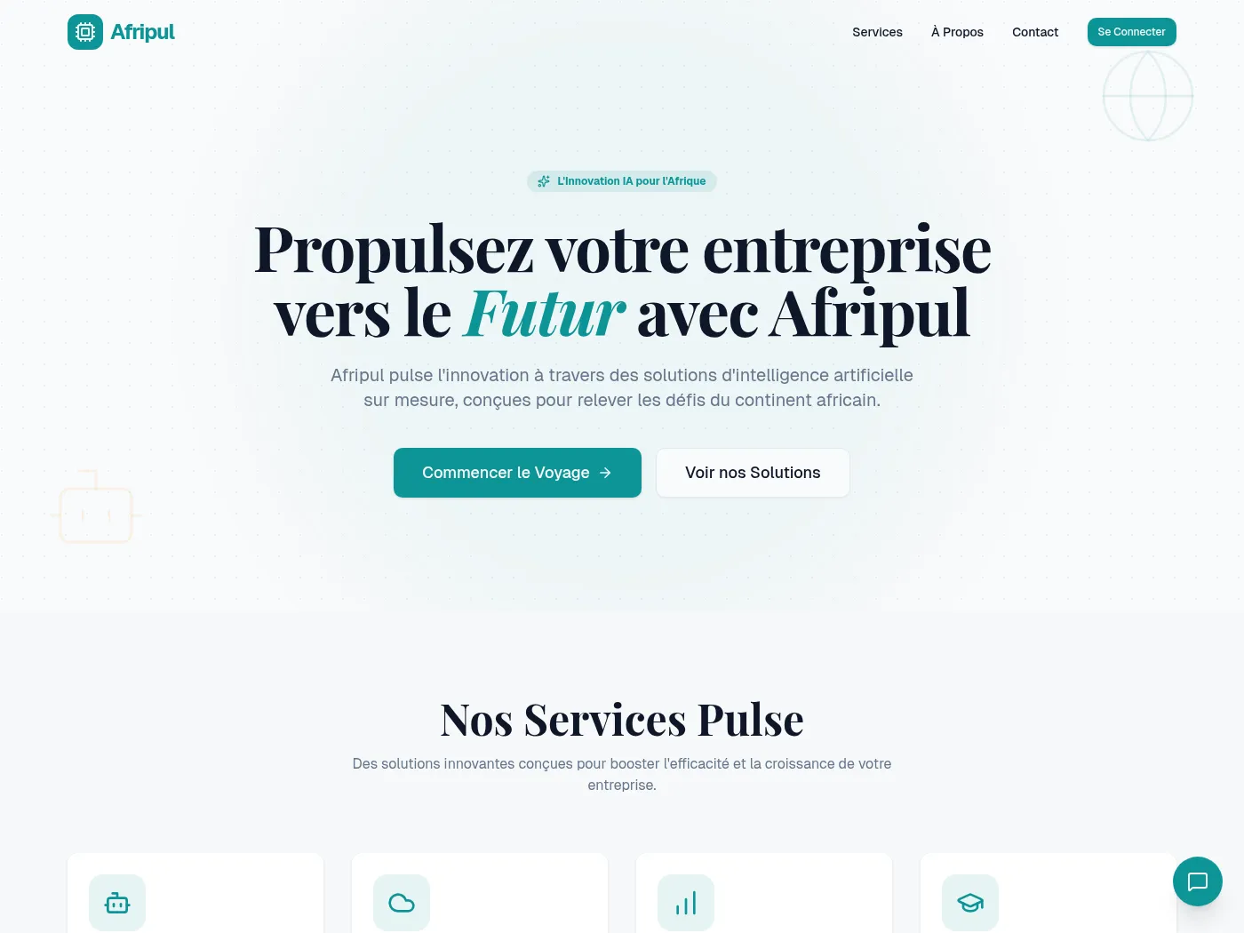 Afripul AI Agent Site
