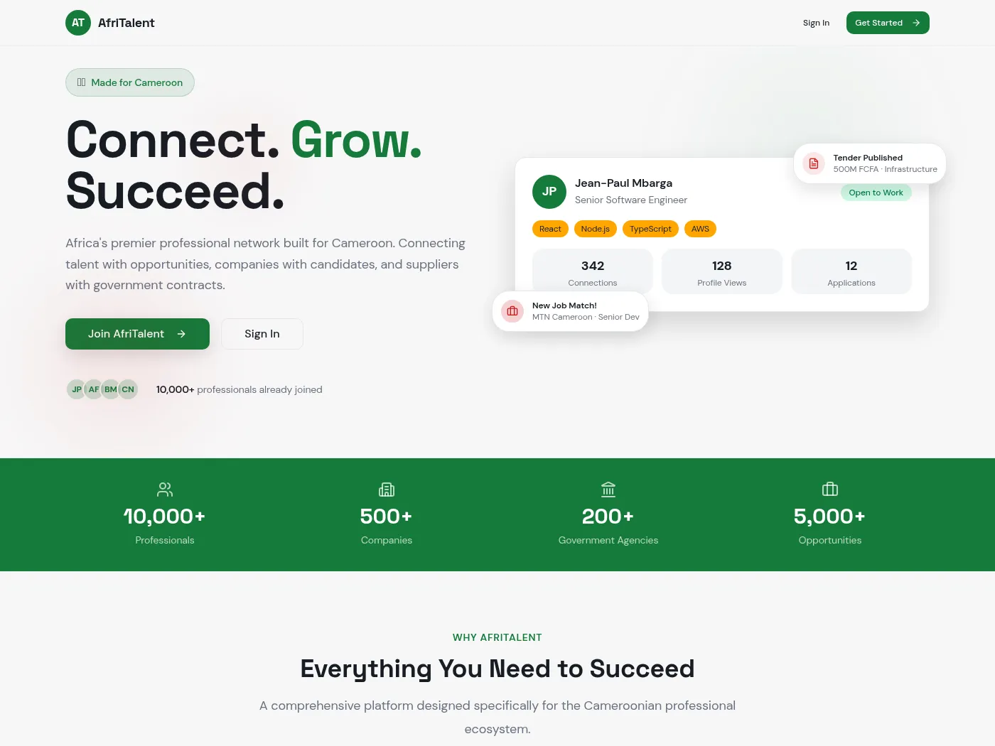 AfriTalent Platform