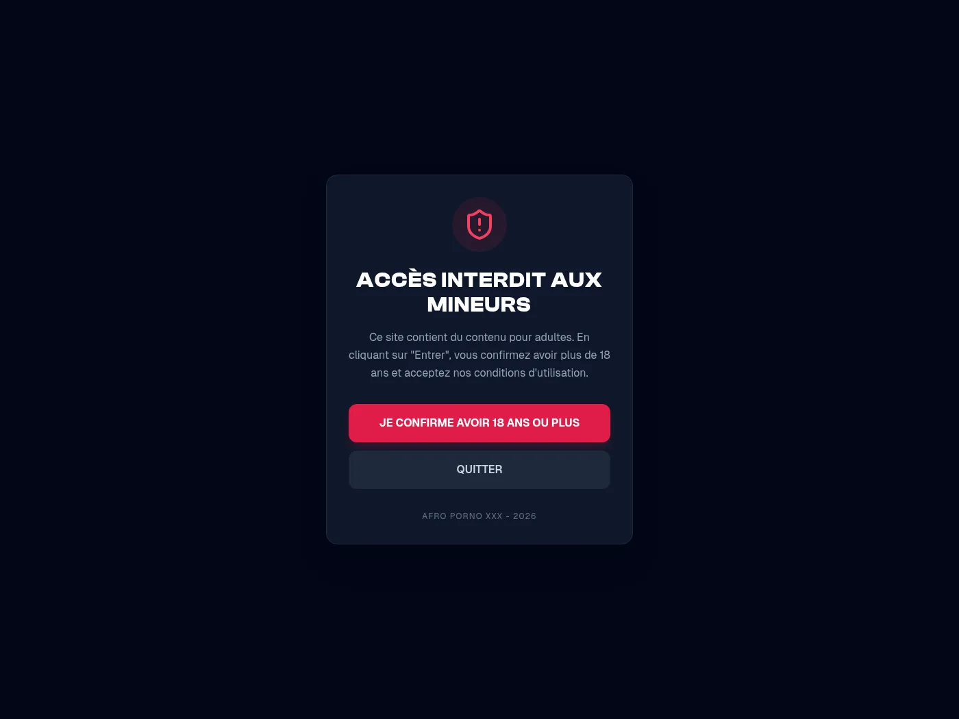 AfroPorno XXX Platform