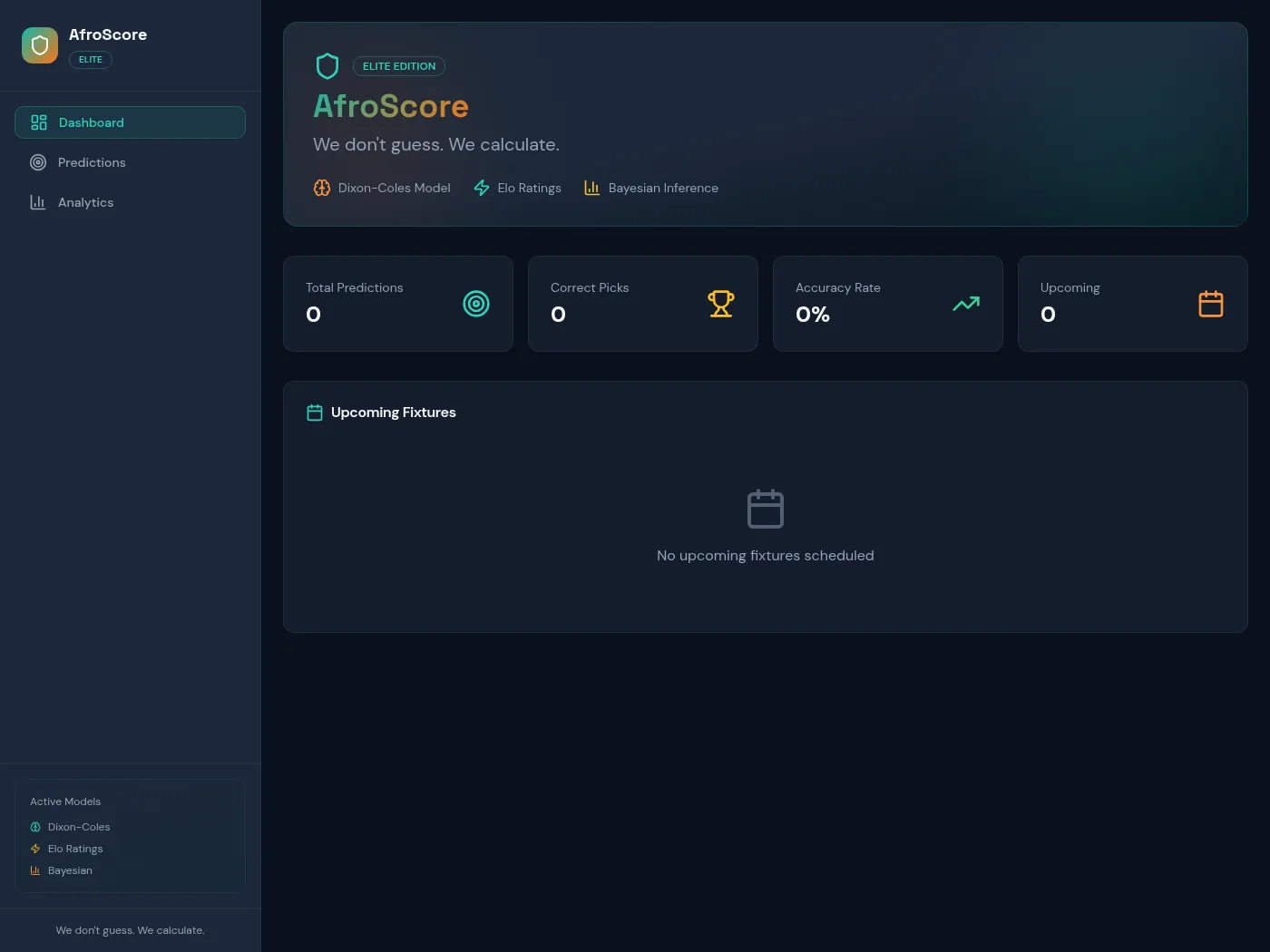 AfroScore Elite Platform