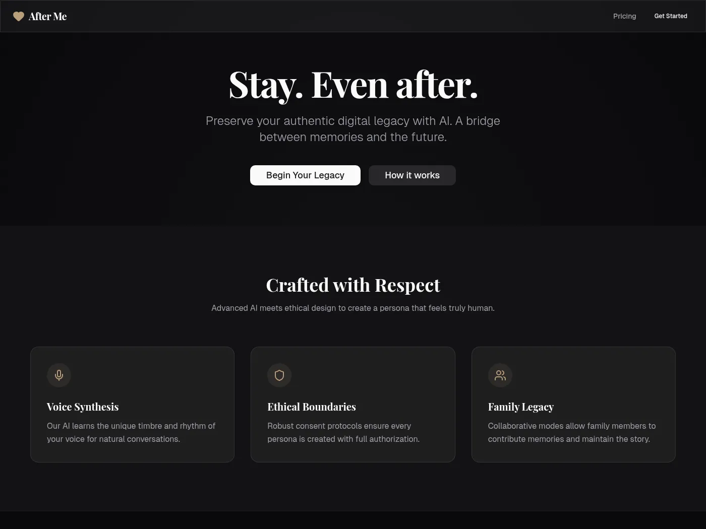 After Me Legacy App