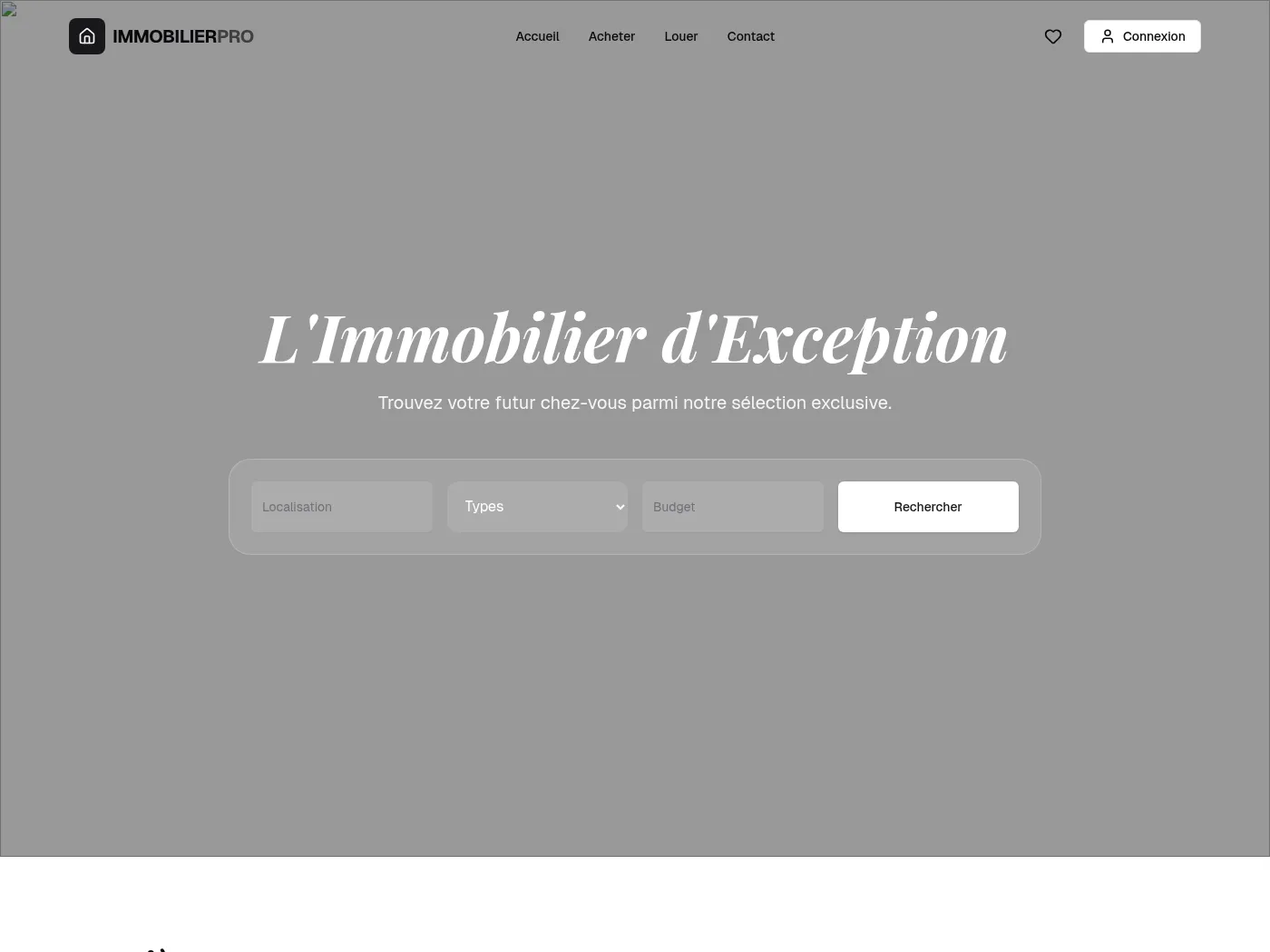 Immobilier Pro Web