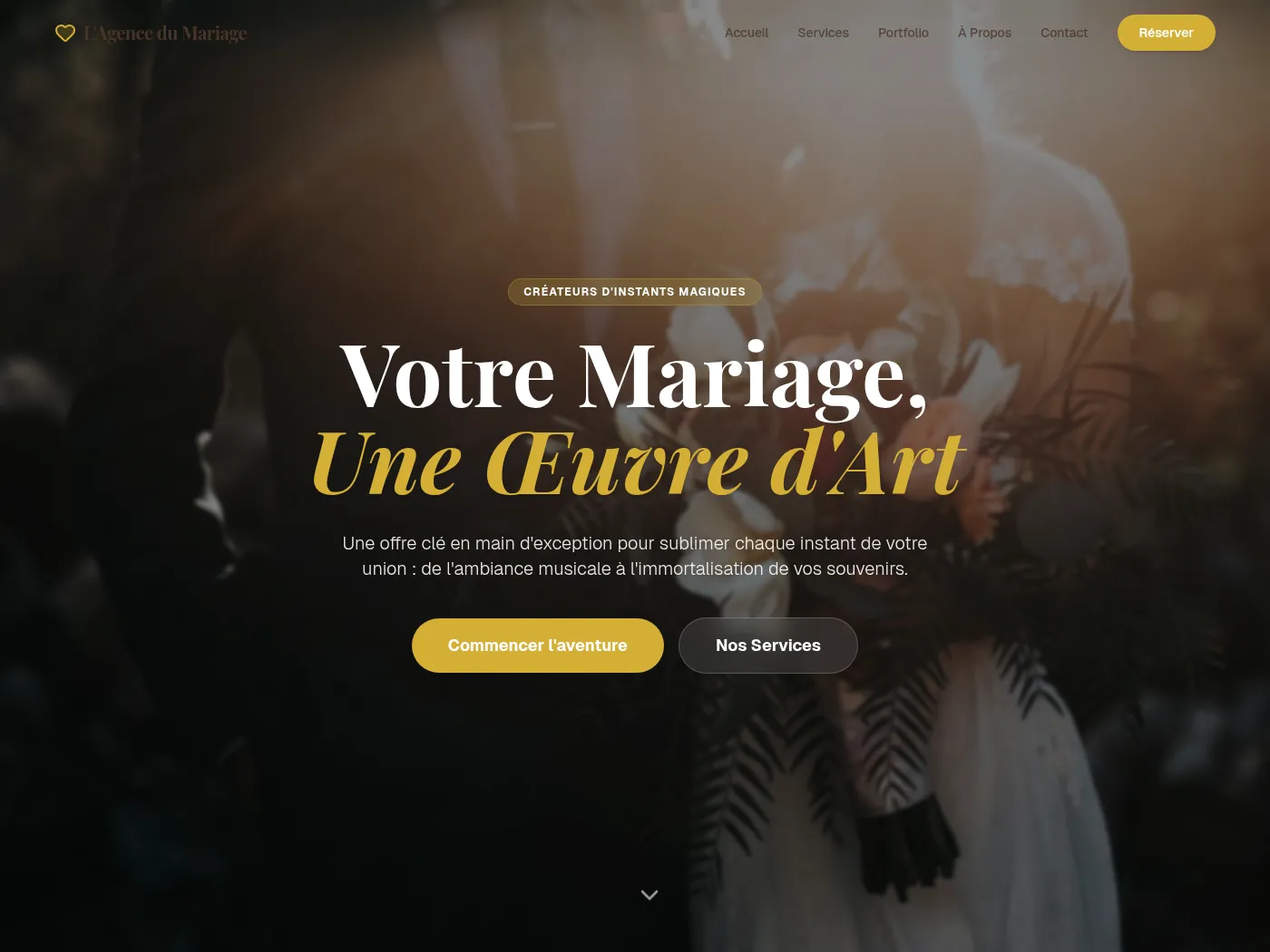 Agence du Mariage Site