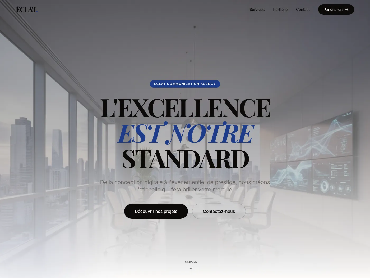 Éclat Agency Showcase