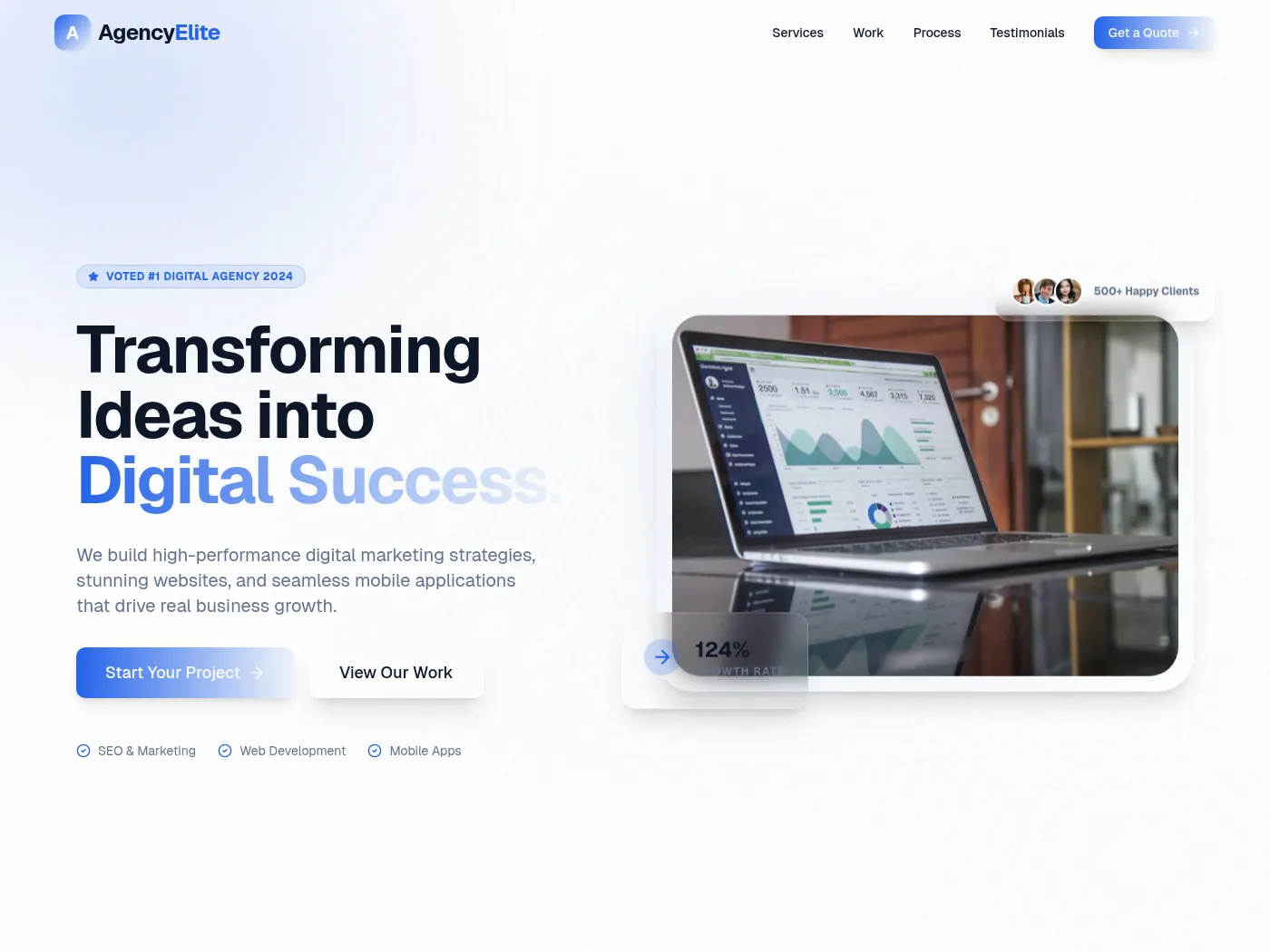 Agency Elite Webfront