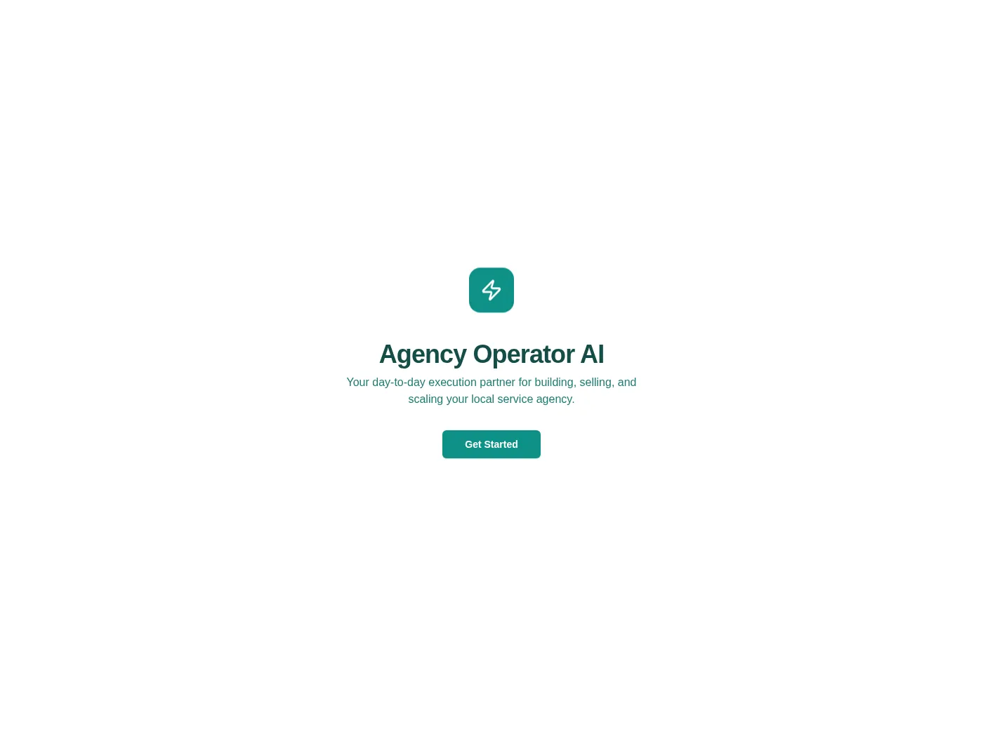 Agency Operator AI