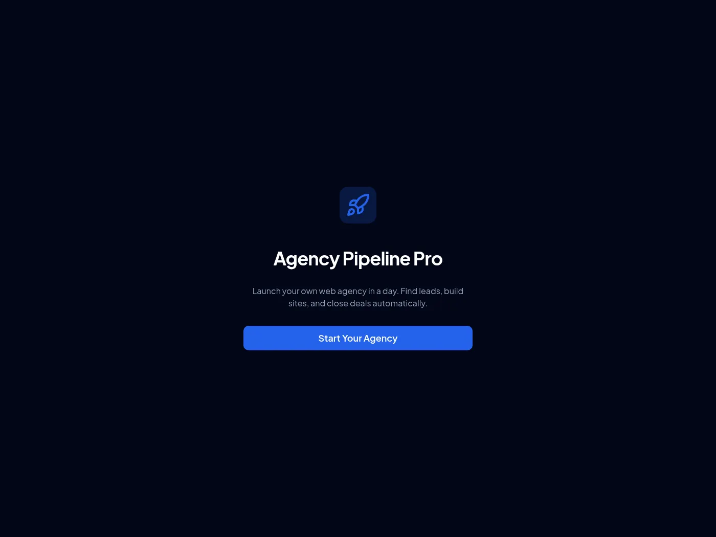 Agency Pipeline Pro
