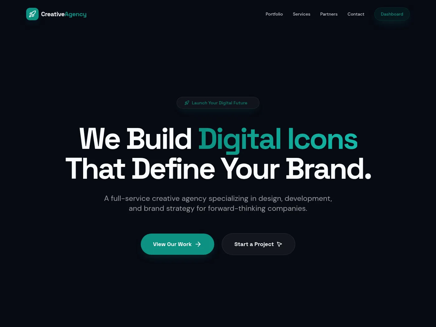 Creative Agency Showcase