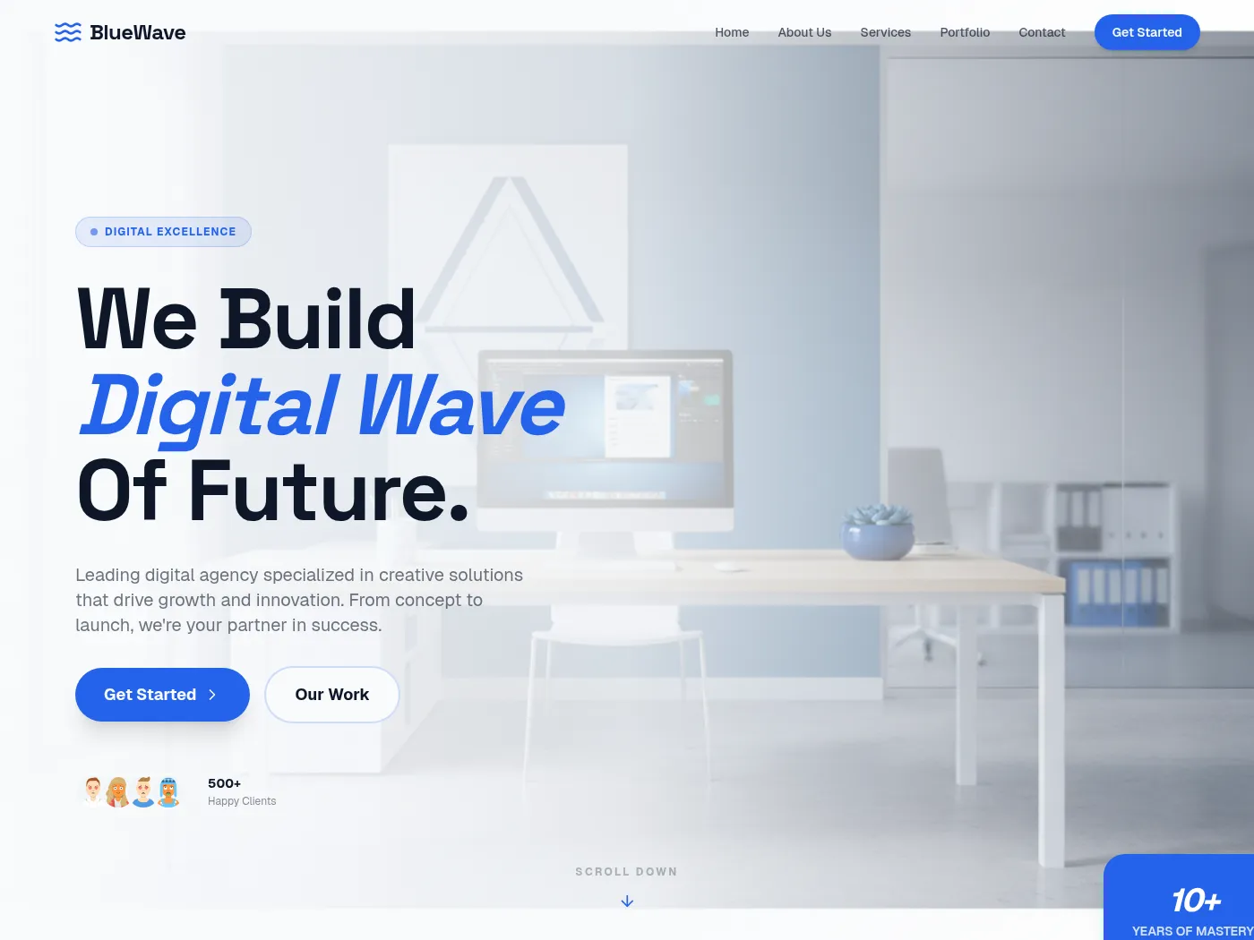 BlueWave Agency Site