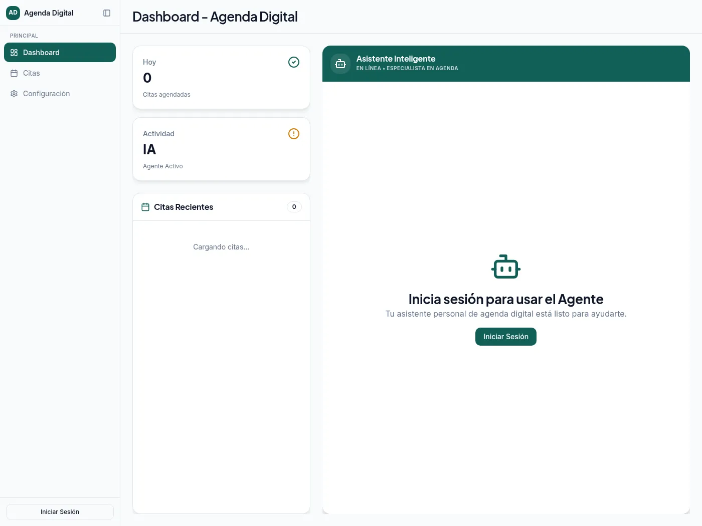 Agente Agenda Digital