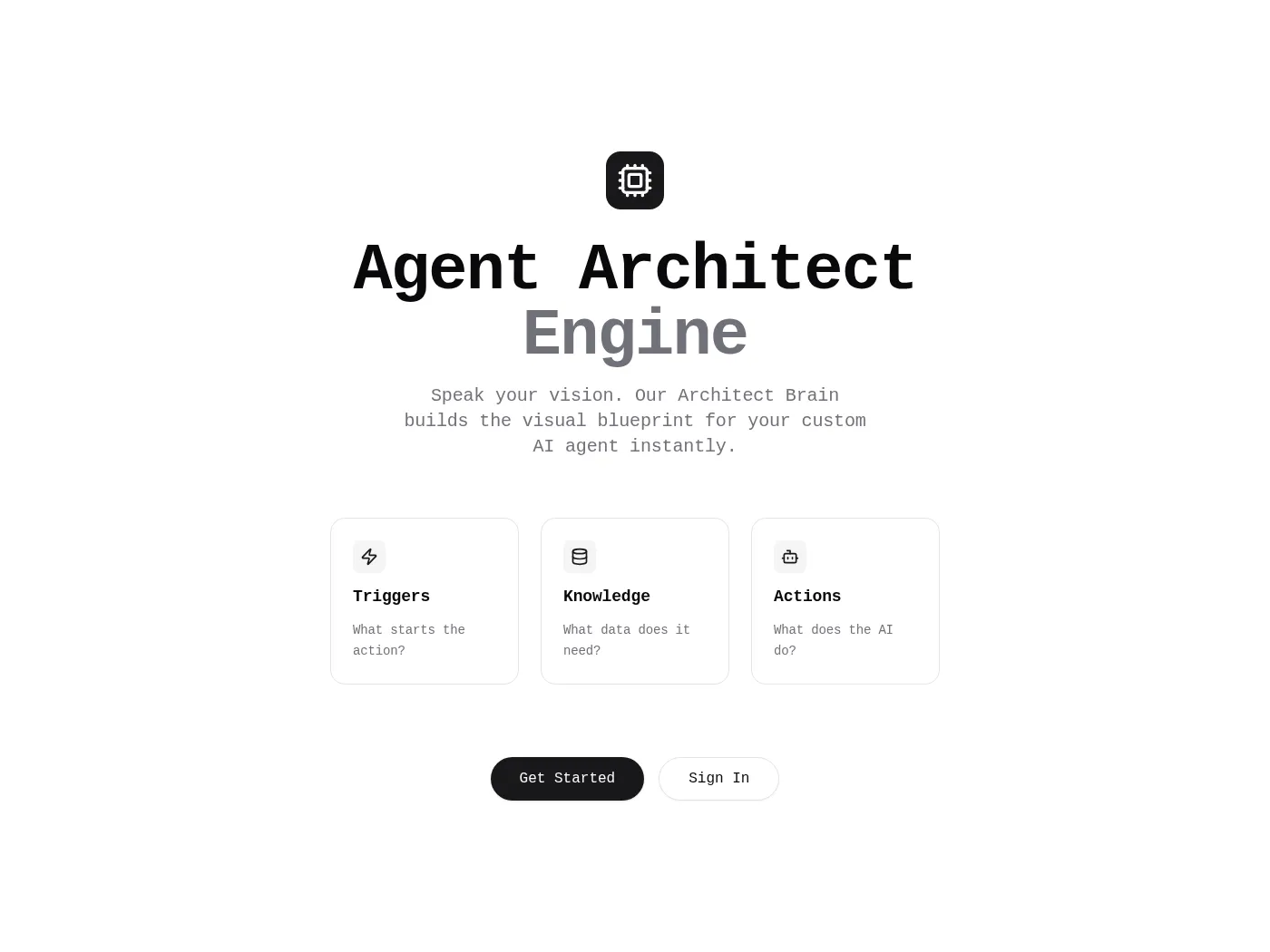 Agent Architect Engine