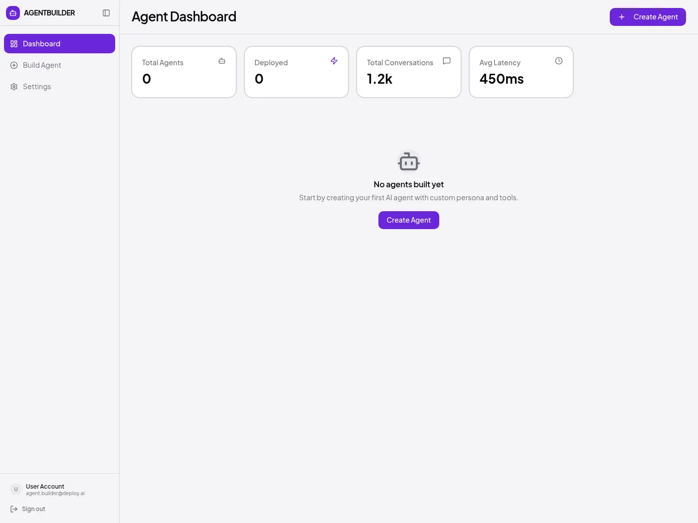 AgentBuilder Deploy