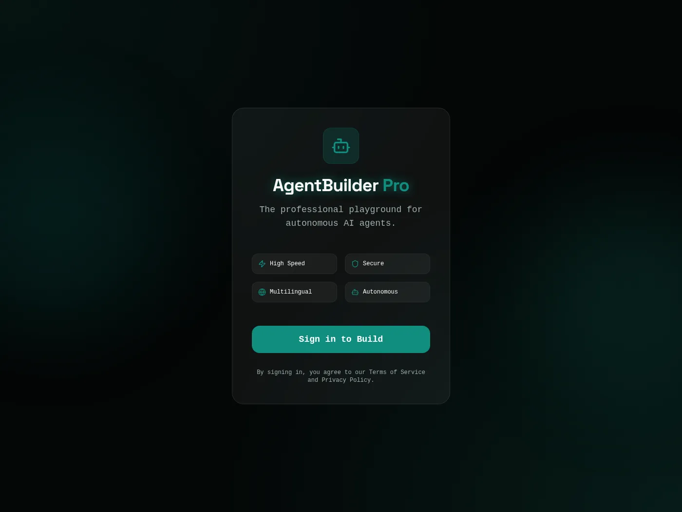AgentBuilder Pro