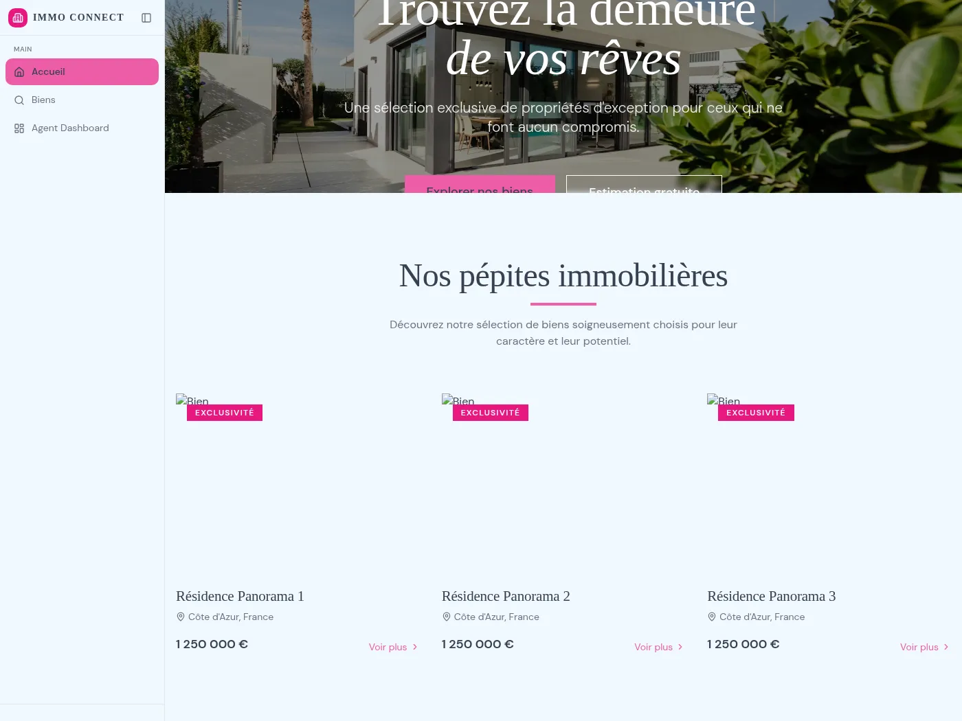 Agent Immo Connect