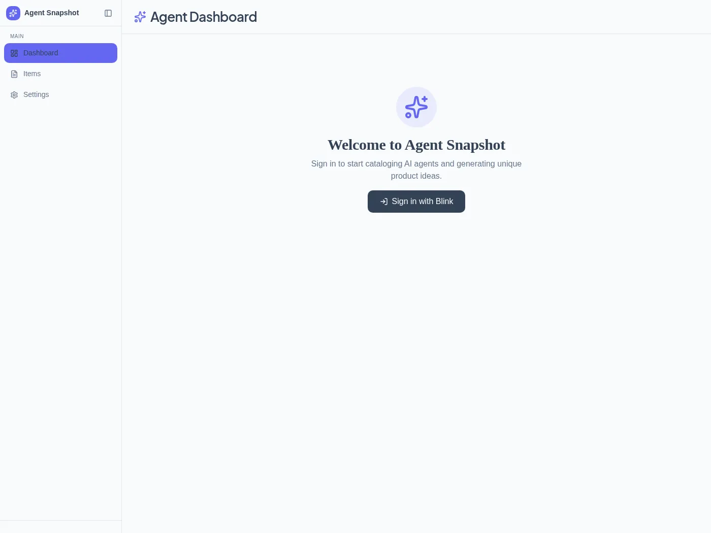 Agent Snapshot
