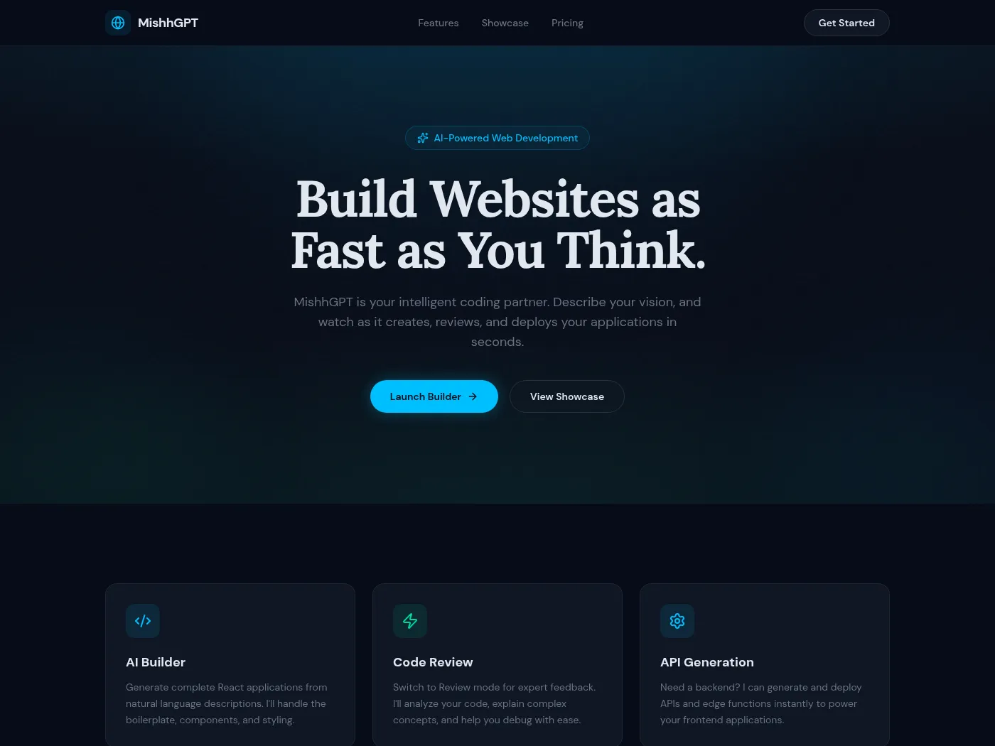 Agent Web Builder