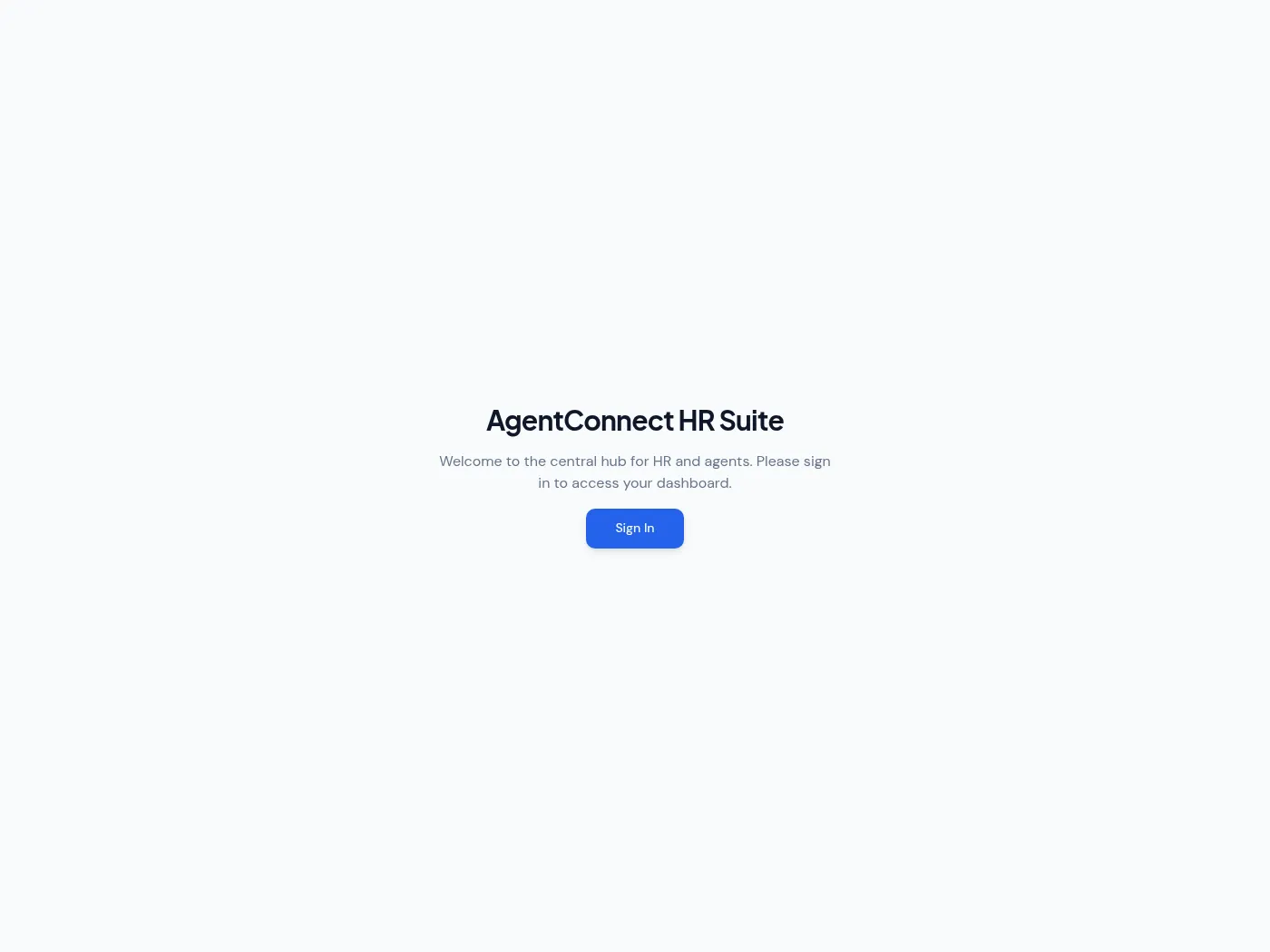 AgentConnect HR Suite