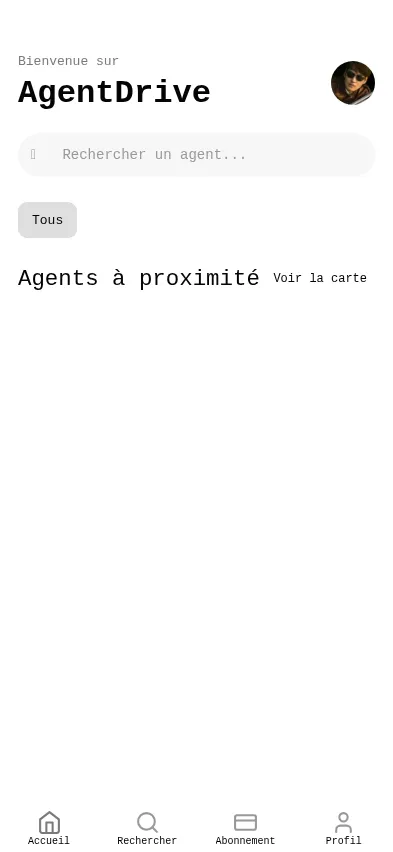 AgentDrive Finder App