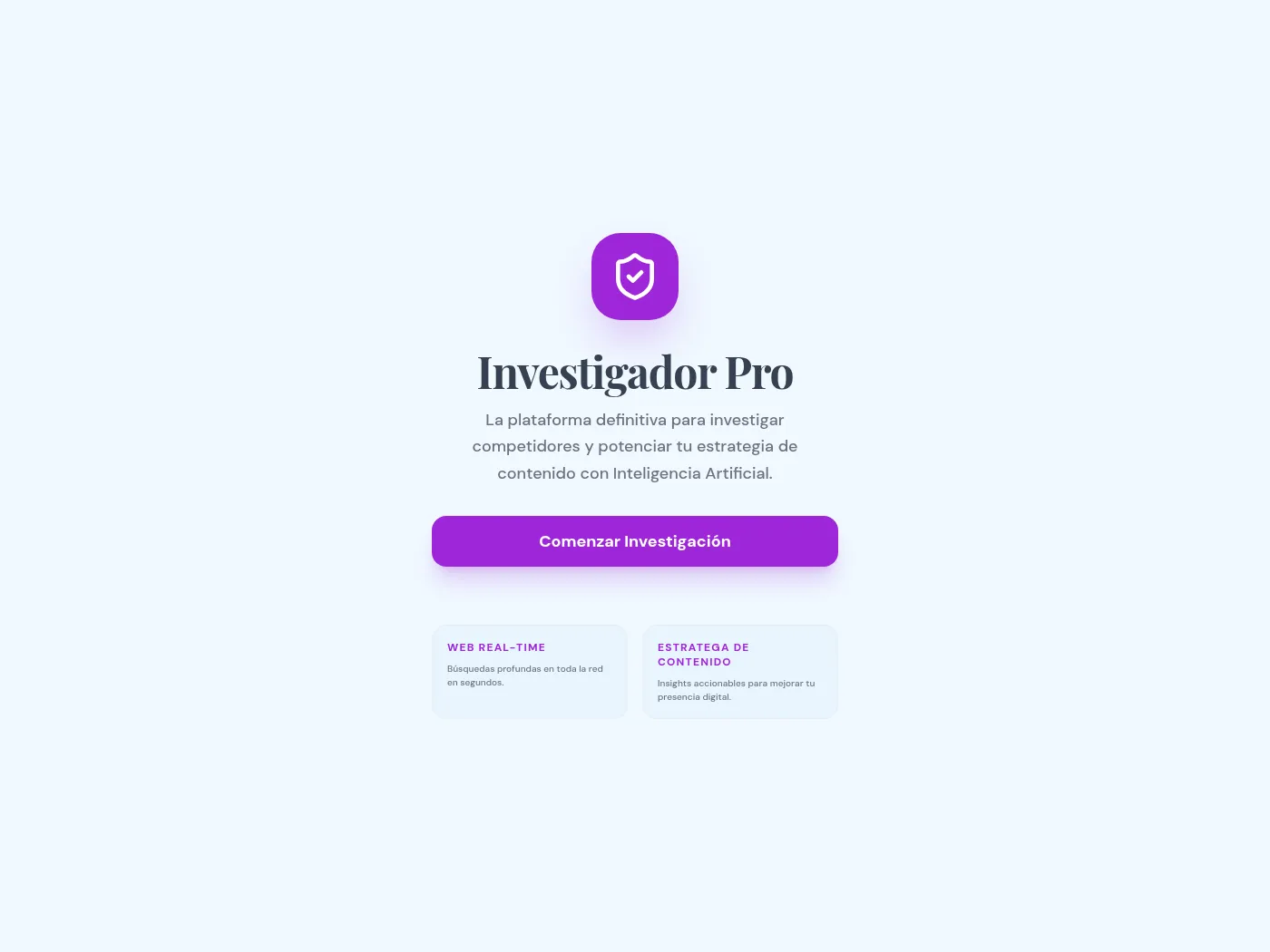 Agente de Investigación PRO