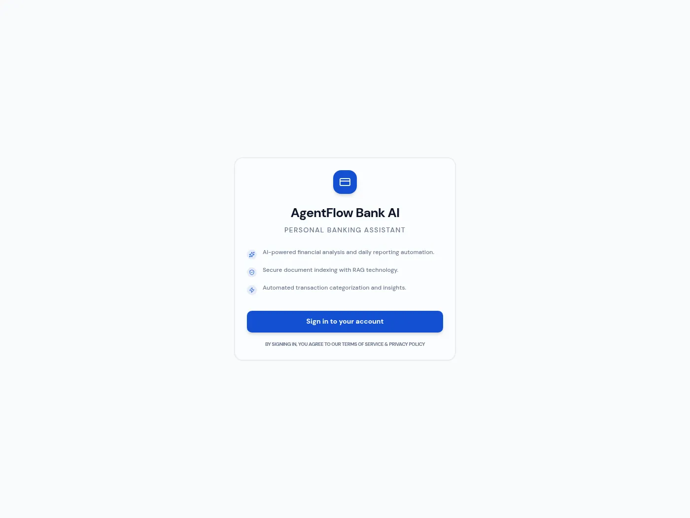 AgentFlow AI App